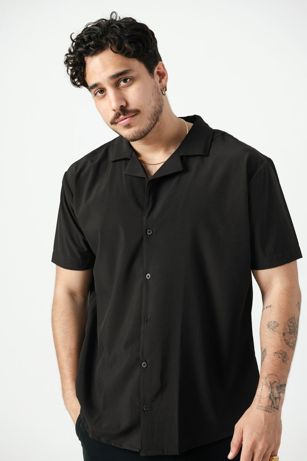 Camisa Lisa Negra – Coco Jamboo